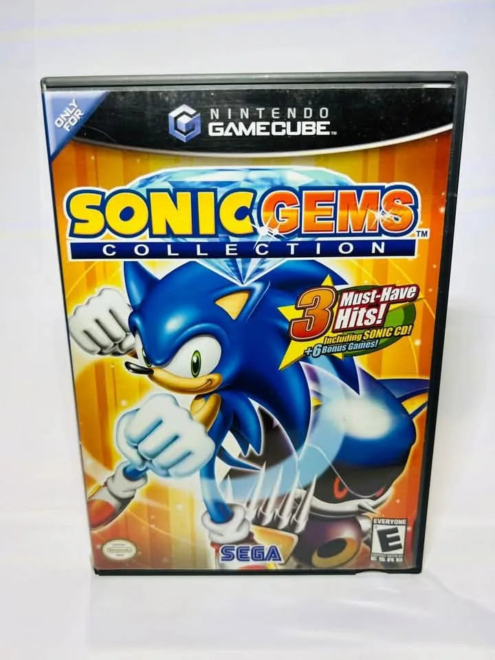 Sonic Gems Collection Nintendo Gamecube NGC – jeux video game-x
