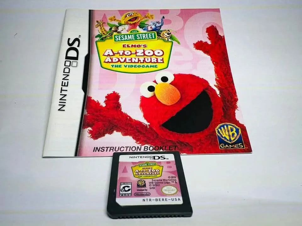 SESAME STREET: ELMO'S A-TO-ZOO ADVENTURE NINTENDO DS - jeux video ...