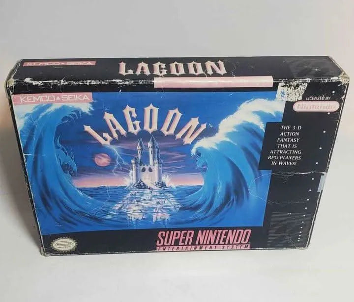 LAGOON EN BOITE SUPER NINTENDO SNES | jeux video game-x