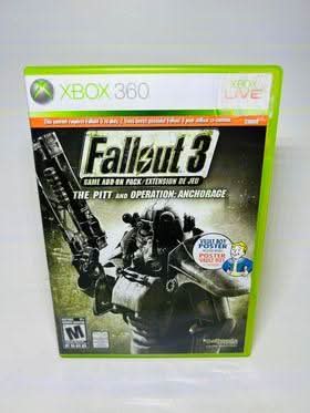 FALLOUT 3 ADD-ON THE PITT AND OPERATION ANCHORAGE XBOX 360 X360 | jeux ...