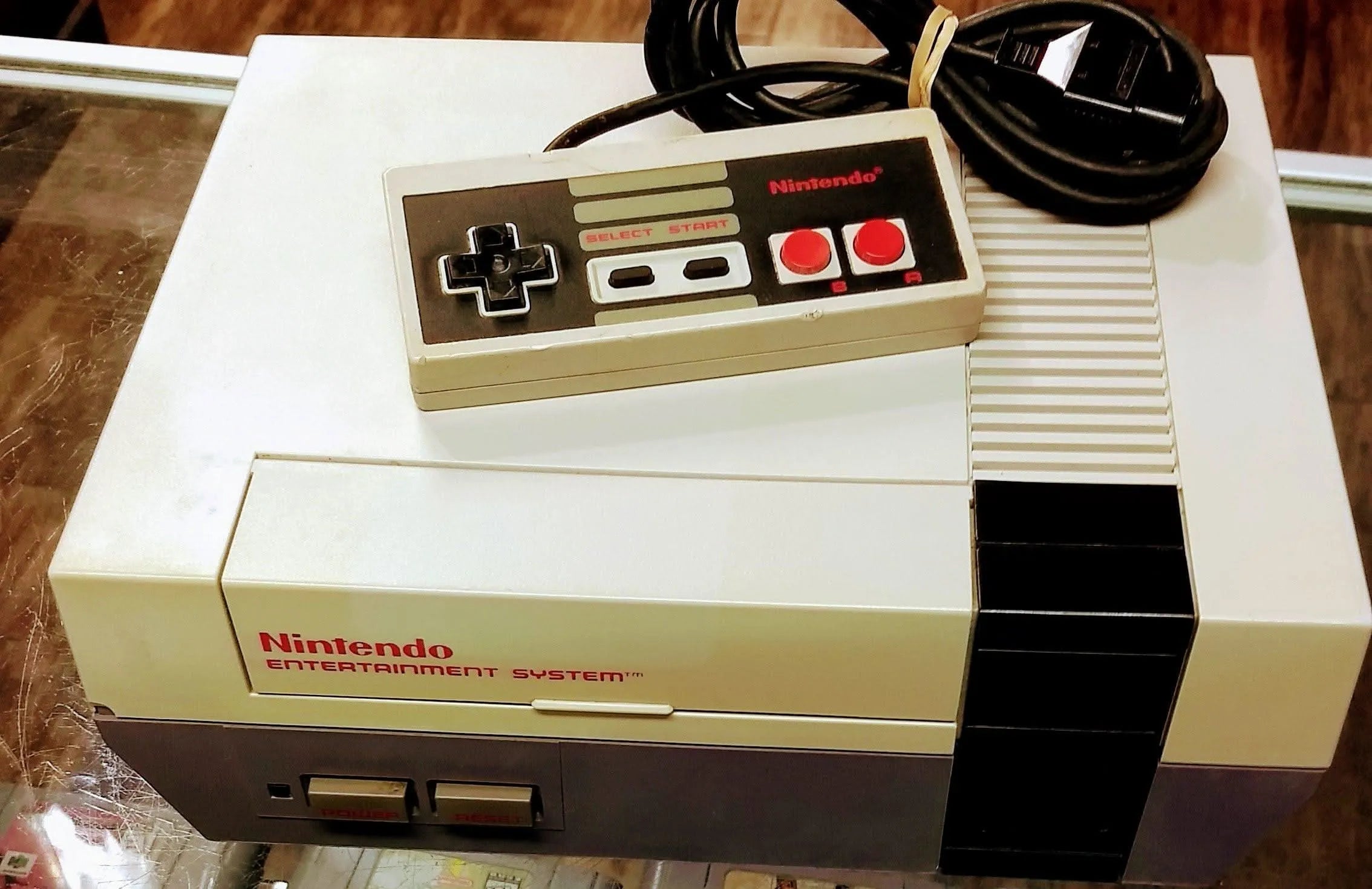 Console Nintendo Entertainement system NES – jeux video game-x
