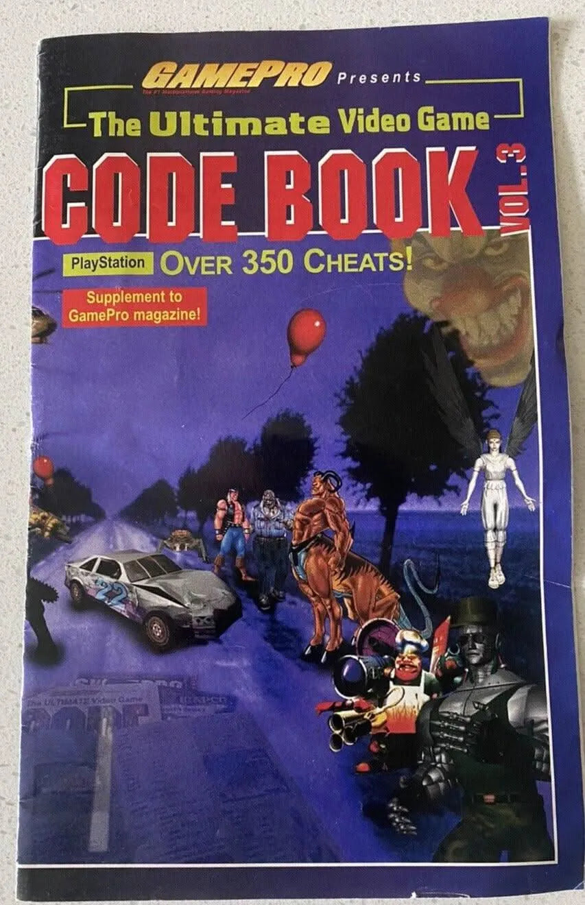 GAME PRO PLAYSTATION THE ULTIMATE VIDEO GAME CODE BOOK VOL. 3 | jeux ...