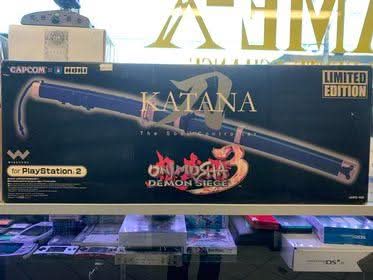 ONIMUSHA 3 SOUL KATANA CONTROLLER PLAYSTATION 2 PS2 MAGASIN SEULEMENT ...