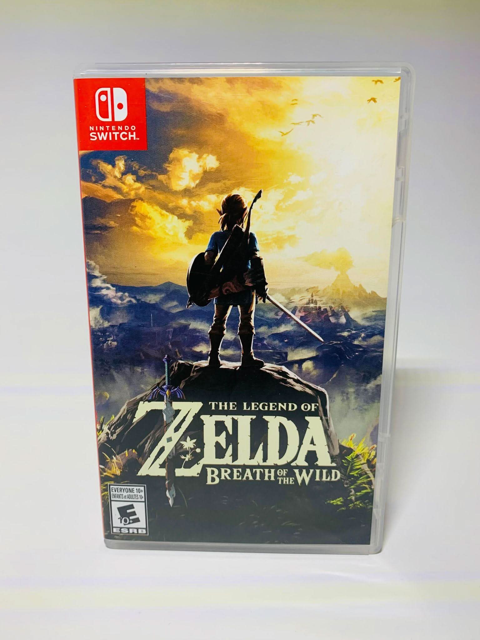 THE LEGEND OF ZELDA BREATH OF THE WILD BOTW NINTENDO SWITCH | jeux ...
