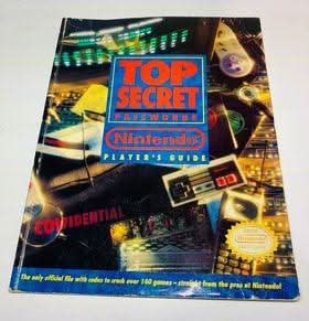 Top Secret Passwords Player's Guide | jeux video game-x