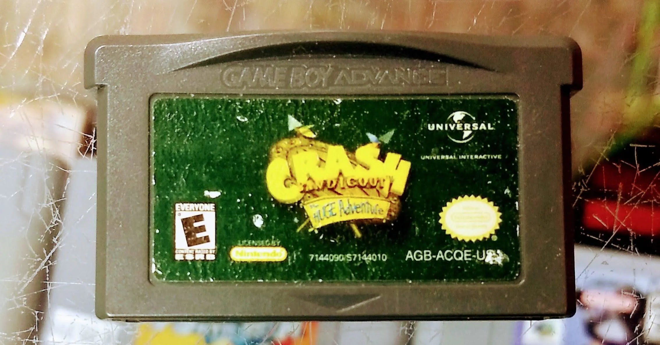 CRASH BANDICOOT THE HUGE ADVENTURE (GAME BOY ADVANCE GBA) | jeux video ...