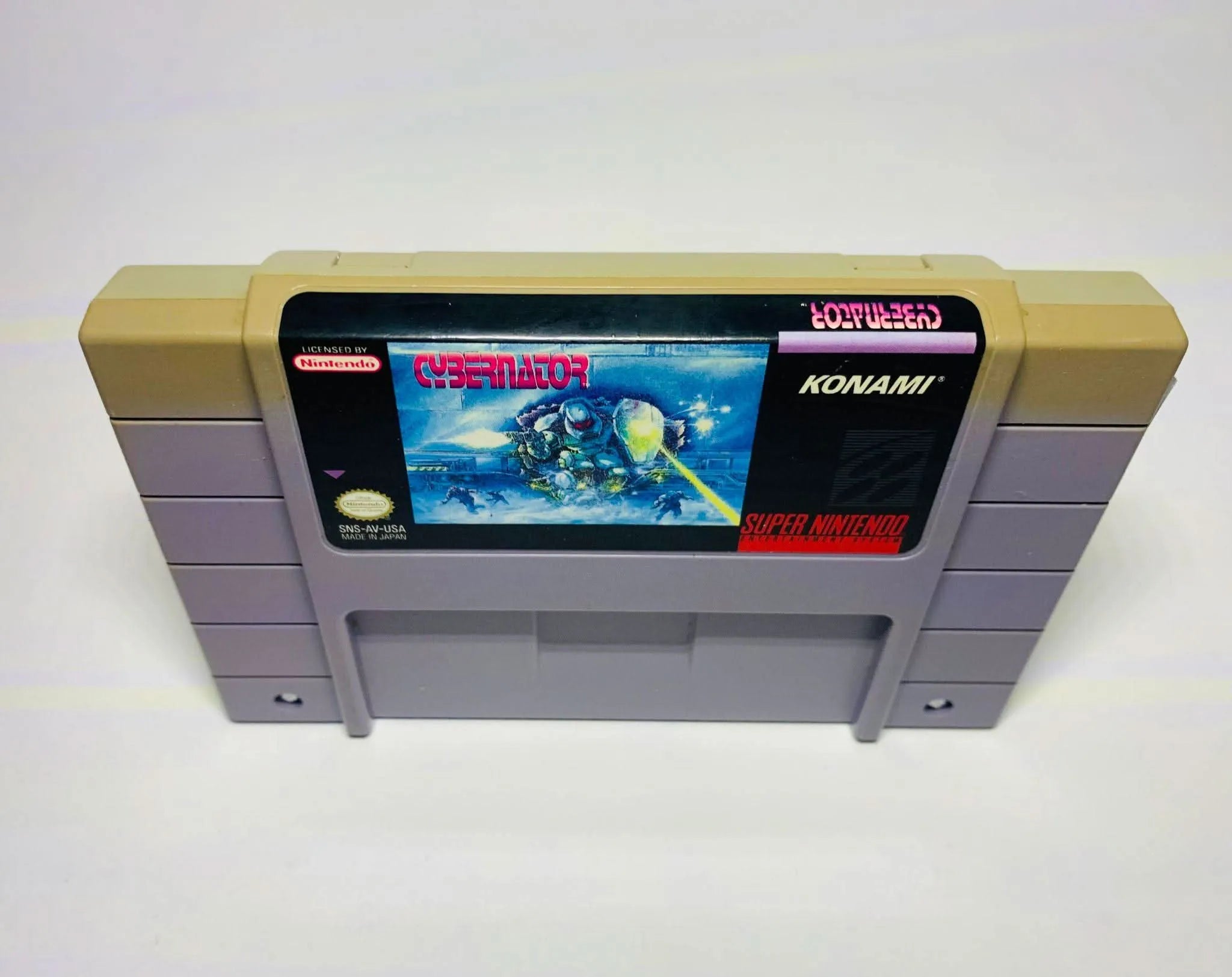 CYBERNATOR SUPER NINTENDO SNES - jeux video game-x