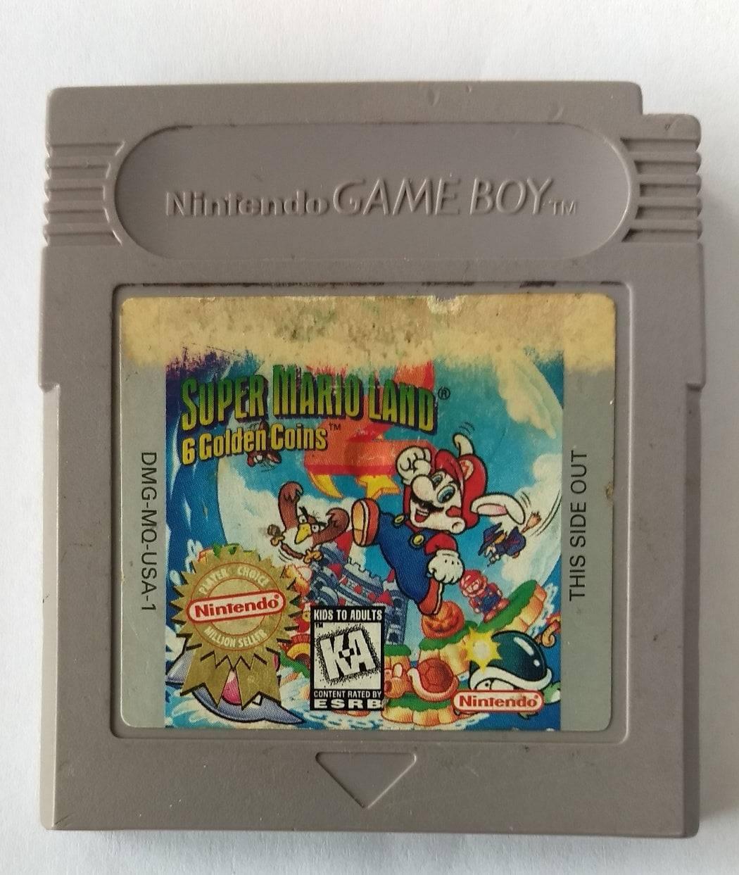 SUPER MARIO LAND II 2 6 GOLDEN COINS GAME BOY GB | jeux video game-x