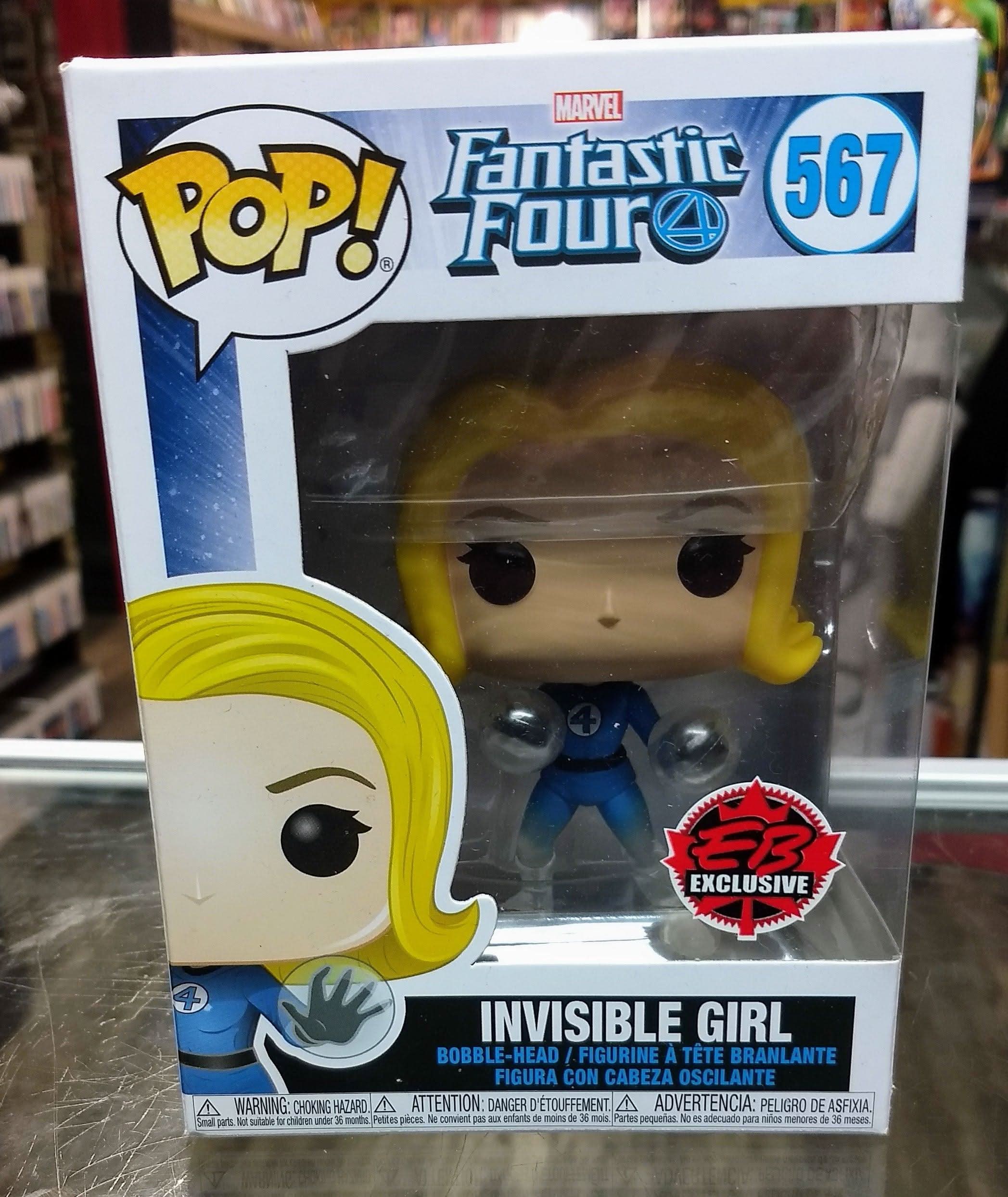 FUNKO POP INVISIBLE GIRL #567 | jeux video game-x