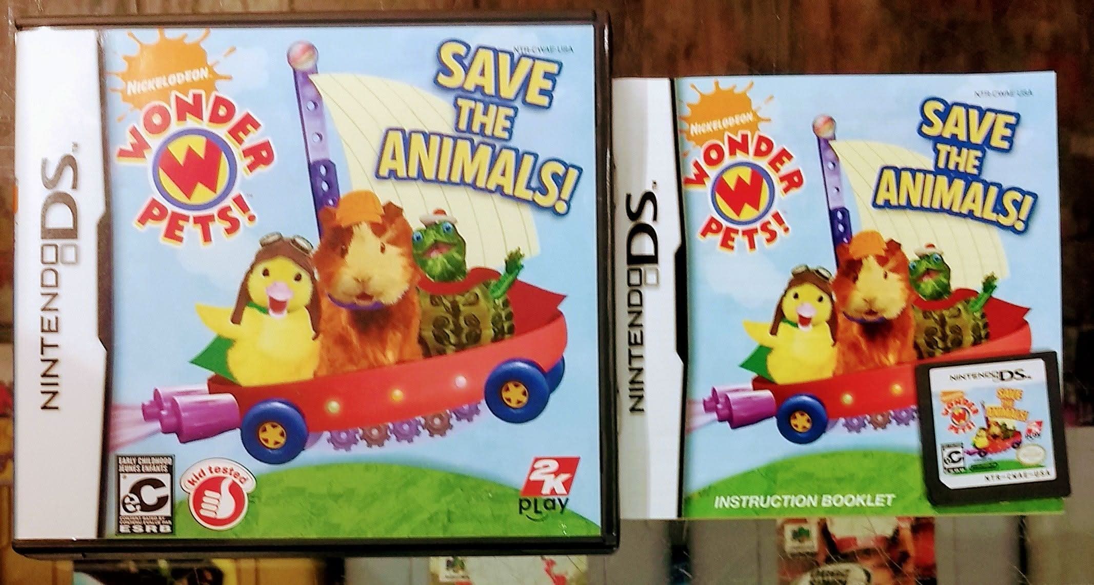 THE WONDER PETS SAVE THE ANIMALS NINTENDO DS | jeux video game-x