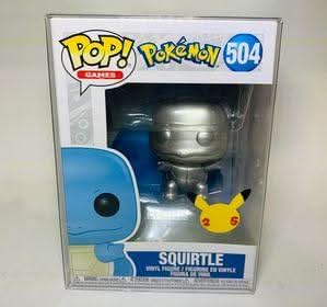 Funko Pop Pokemon Figurine Carapuce Squirtle 504 | jeux video game-x